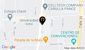 Universidad Icesi en Cali - Teléfonos y Dirección