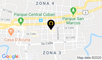 Plaza Asturias en Cobán - Teléfonos y Dirección