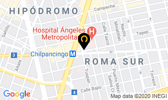 Amesa en Roma Sur, Ciudad de Mexico - Teléfonos y Dirección