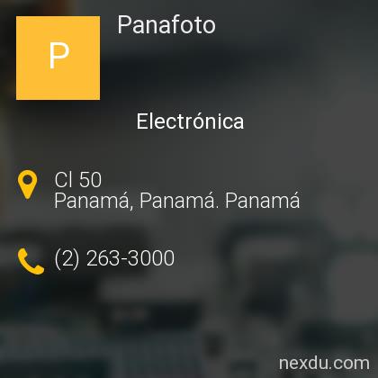 Panafoto ® Electrónica en Panamá